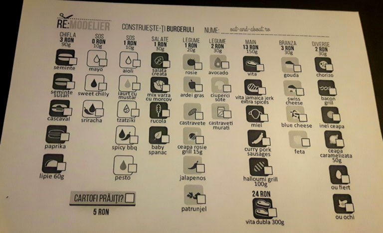 Re:Modelier - burger & salad bar - Out and about